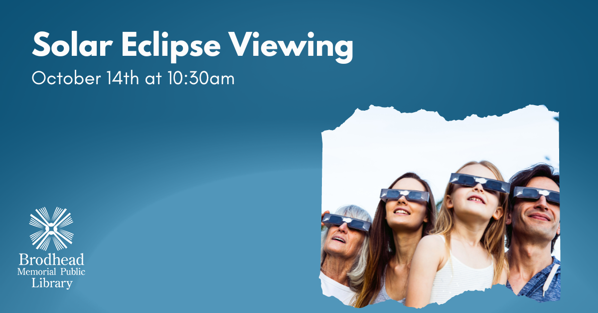 Solar Eclipse Viewing | Brodhead Memorial Public Library Solar Eclipse Viewing | Brodhead Memorial Public Library